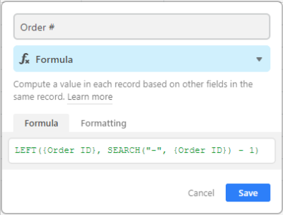 Airtable Formulas - Examples and Uses - Nick Dennis Consulting